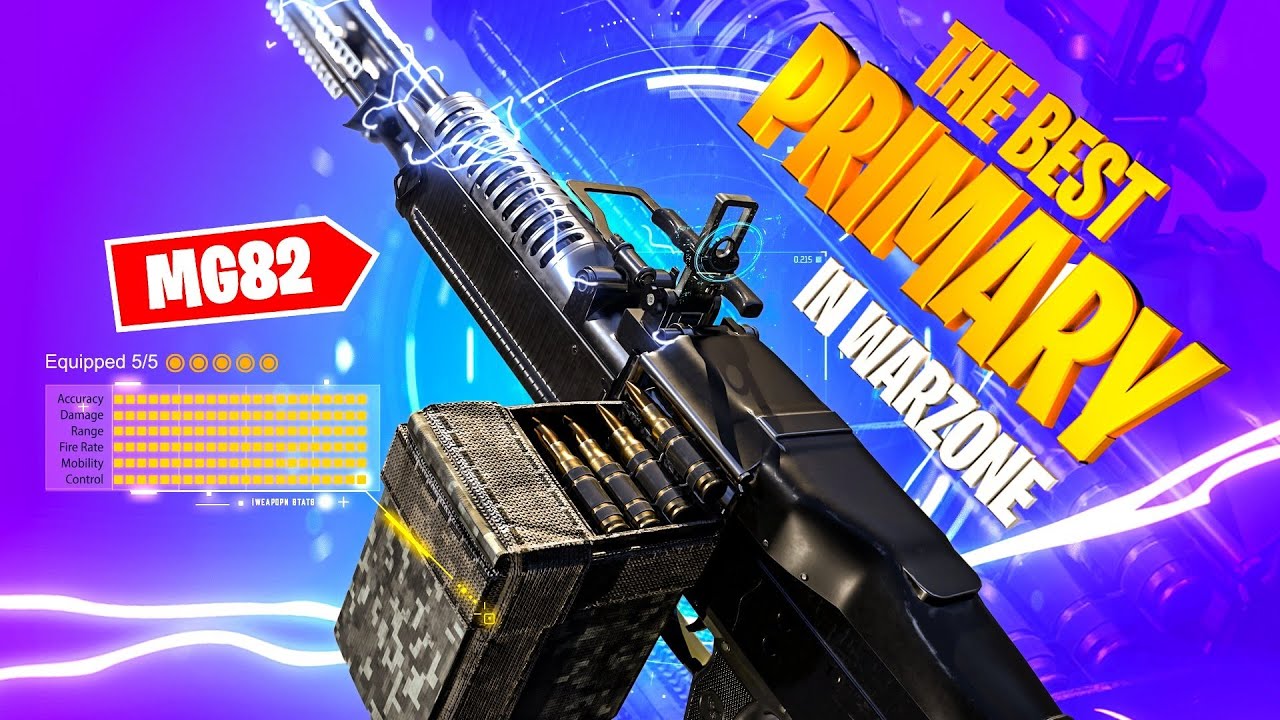 THE NO RECOIL MG 82 WarZone BUILD *Best MG82 Class Setup* - YouTube