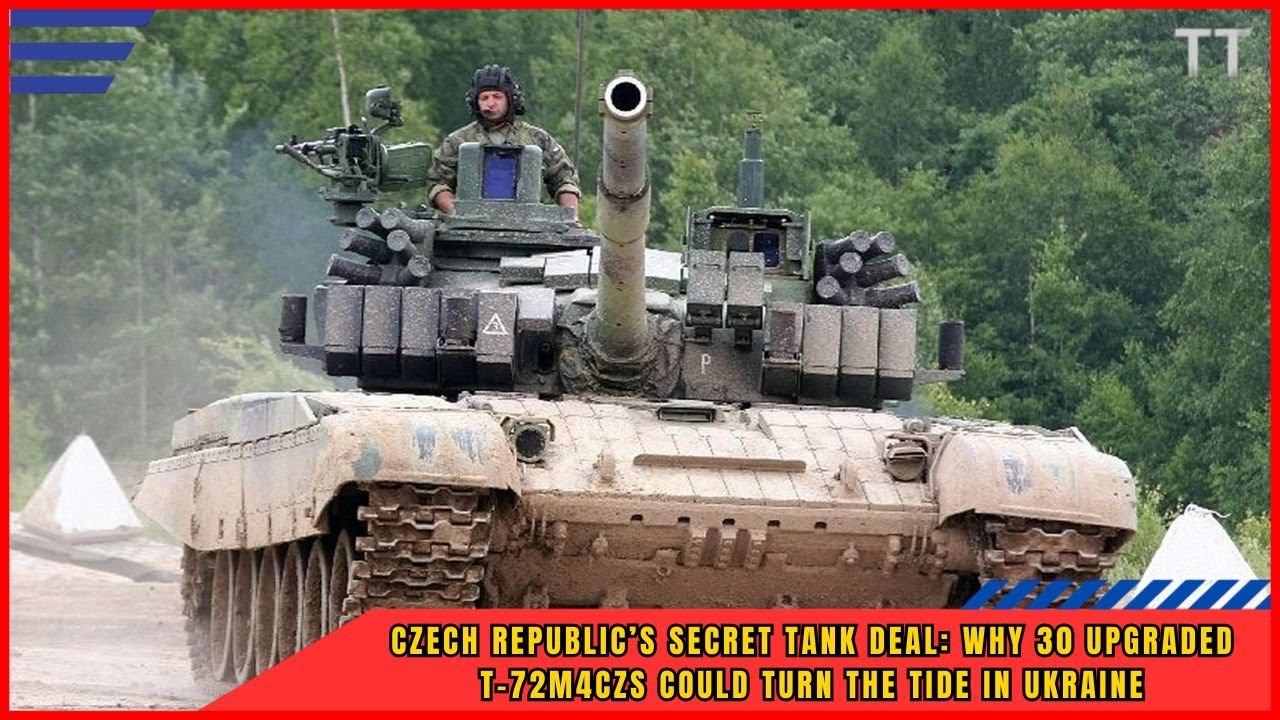 Czech Army to Send 30 Modernized T 72M4CZ Tanks to Ukraine - YouTube