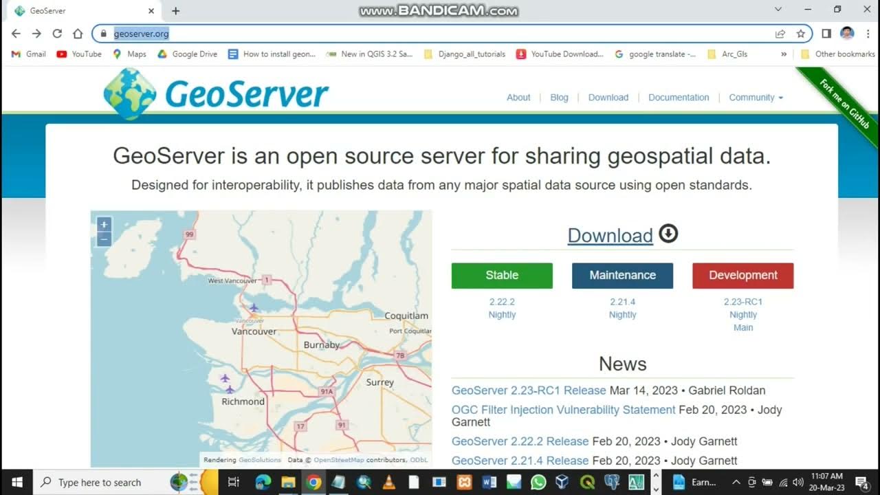 How to Geoserver install with tomcat(XAMPP). - YouTube
