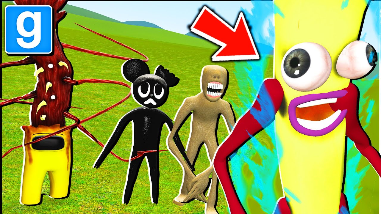 TREVOR HENDERSON CREATURES OC TESTS #1! (Garry's Mod Sandbox) - YouTube