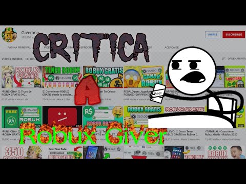 Critica | Robux Giver (loquendo) - YouTube
