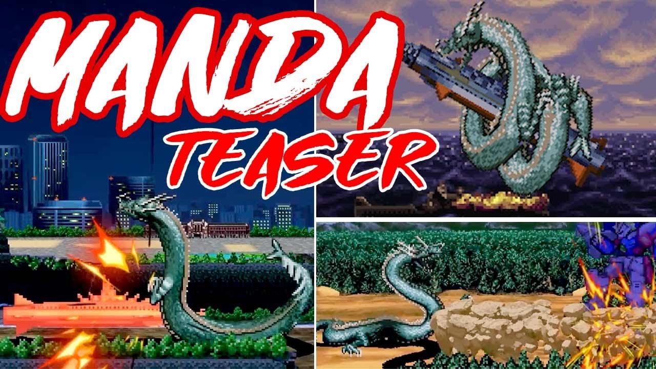 Manda (Guardian Dragon) - Gameplay - Godzilla Fighter - YouTube