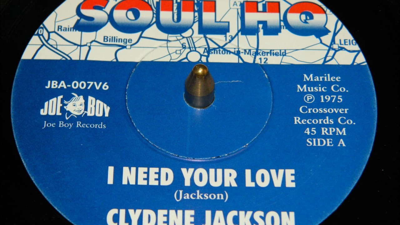 Clydene Jackson - I Need Your Love - YouTube