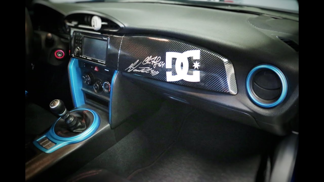 Vinyl Wrap Interior FRS/BRZ - YouTube