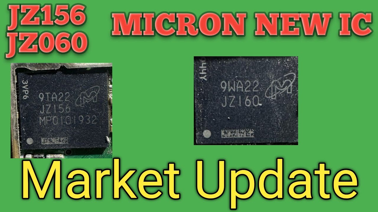 JZ156 JZ160 Micron new ic|Market Update by Safiq rahimuddin - YouTube