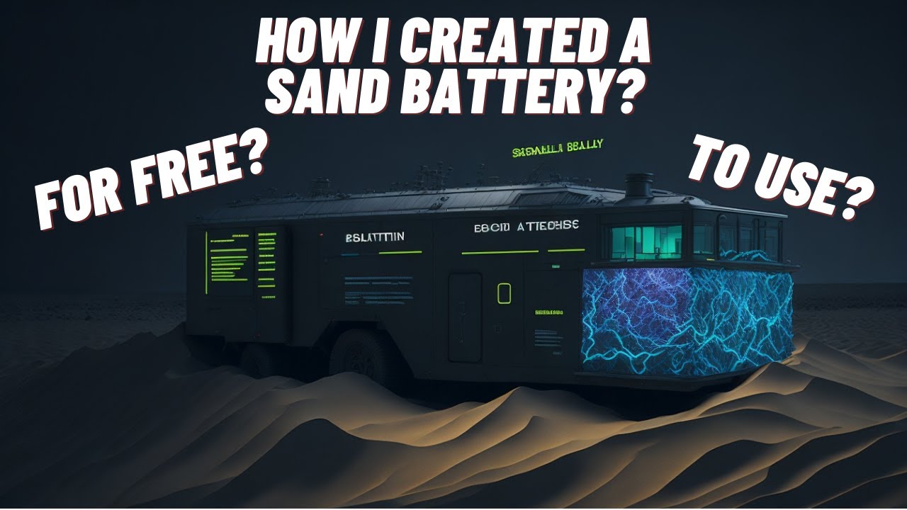 How I Built a Sand Battery That Powers My Home for Free! You Won't ...