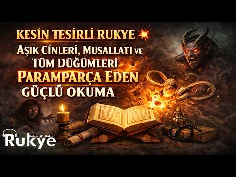 👉 Kesin Tesirli Rukye Aşık Cinleri,Musallatı ve Tüm Düğümleri Paramparça Eden Güçlü Okuma Biiznillah