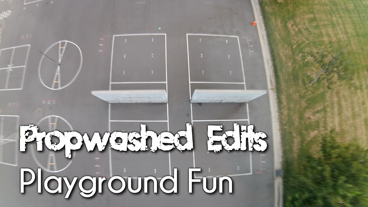 Drone Playground Fun [Propwashed Edits] - YouTube