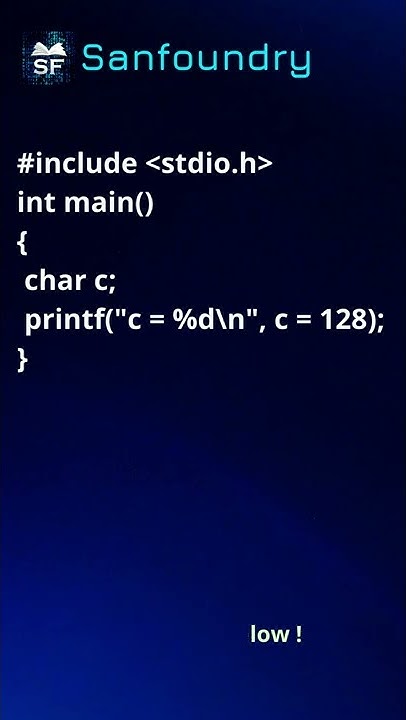 C Language Problem 8 | Sanfoundry | #Shorts - YouTube