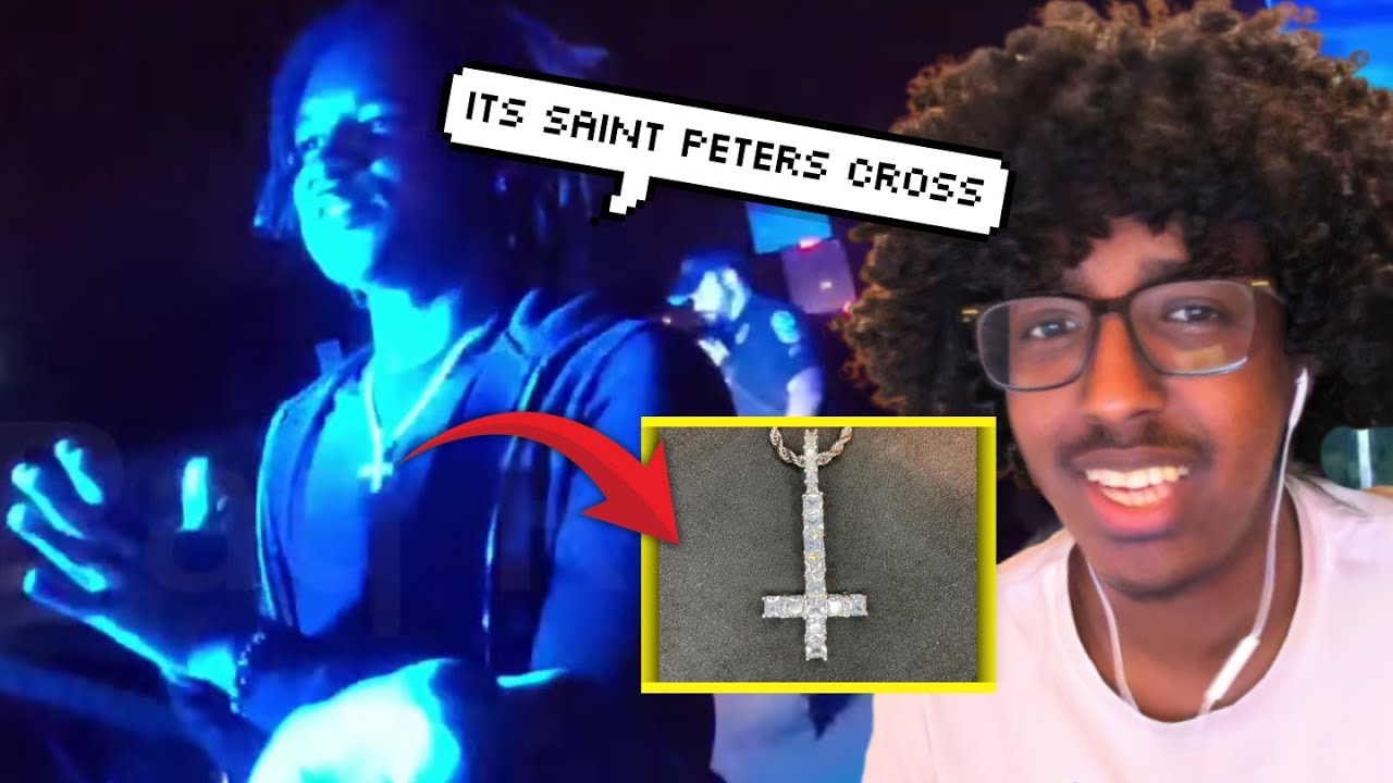 Ken Carson Explains His Upside Down Cross! - YouTube