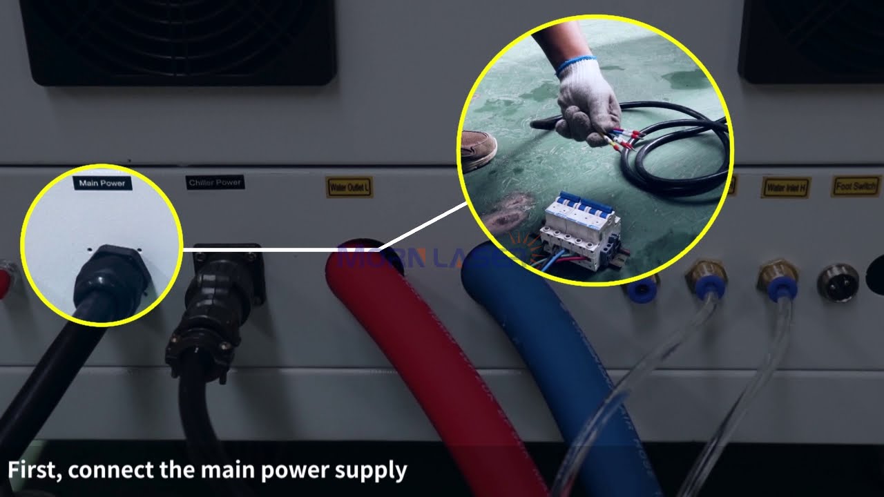 How to Install the Handheld Laser Welding Machine(Main Power Connection ...
