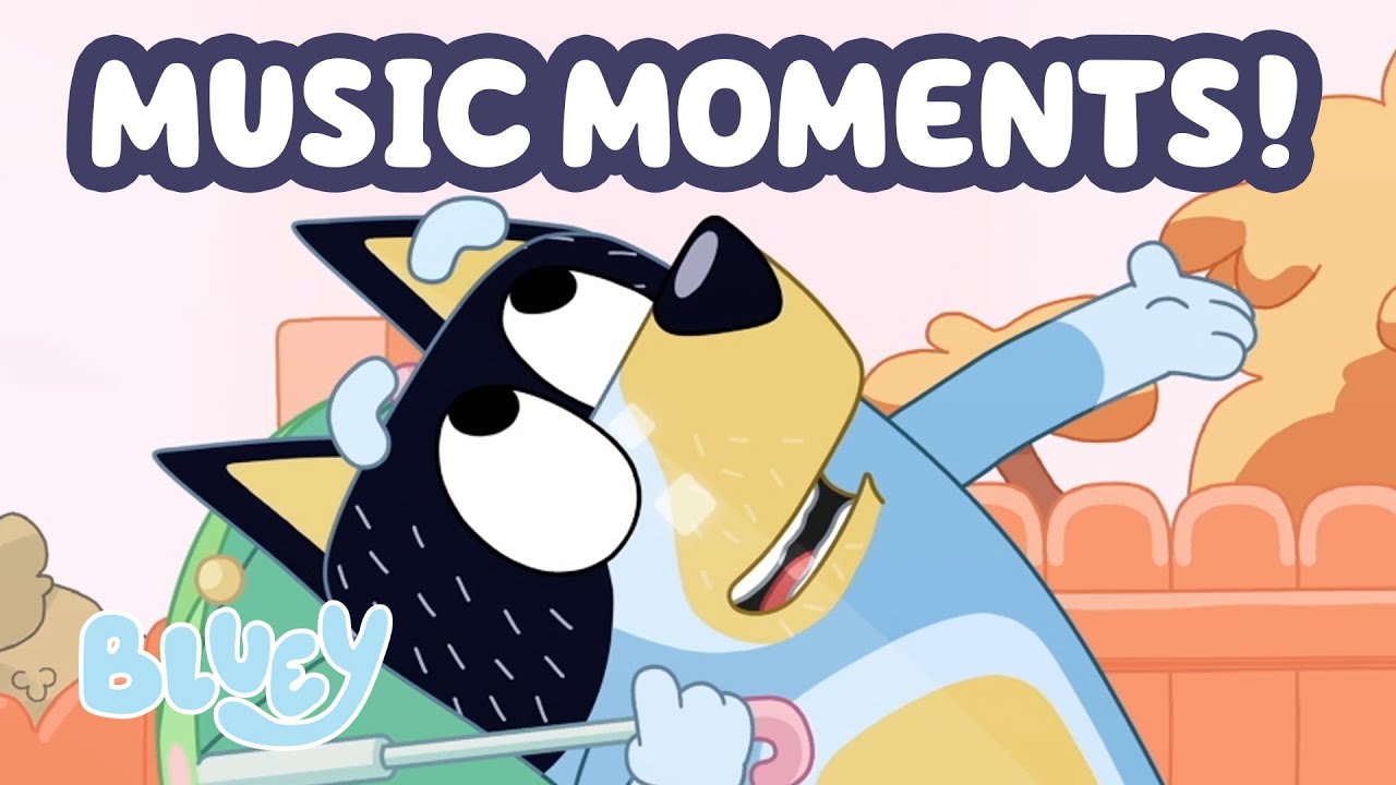 🔴LIVE: Best Bluey Music Moment! 🎶 💙 | 2 HOURS of Singing, Dancing ...