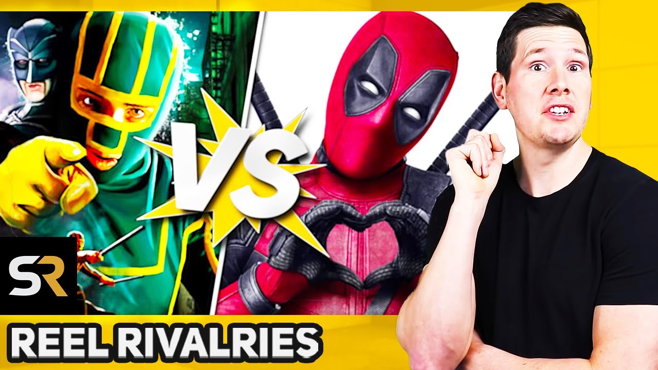 Funniest Lethal Heroes Go Head-To-Head | Deadpool VS Kick-Ass - YouTube