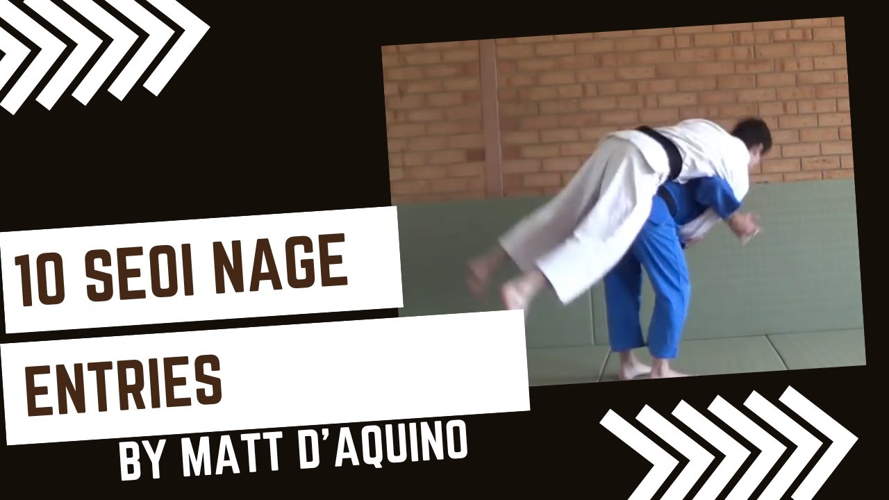 10 ways to do ippon seoi nage - YouTube