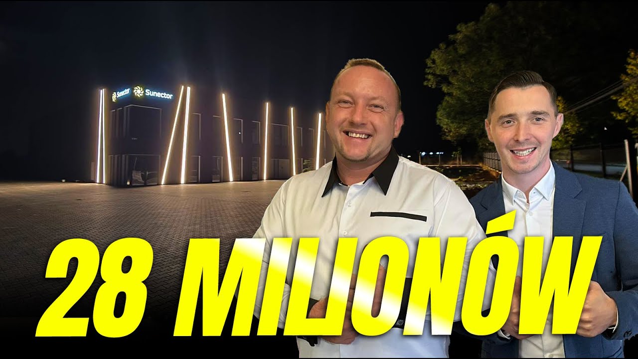 28 milionów w rok! Mariusz Fleszar opowiada jak założył SUNECTOR - YouTube