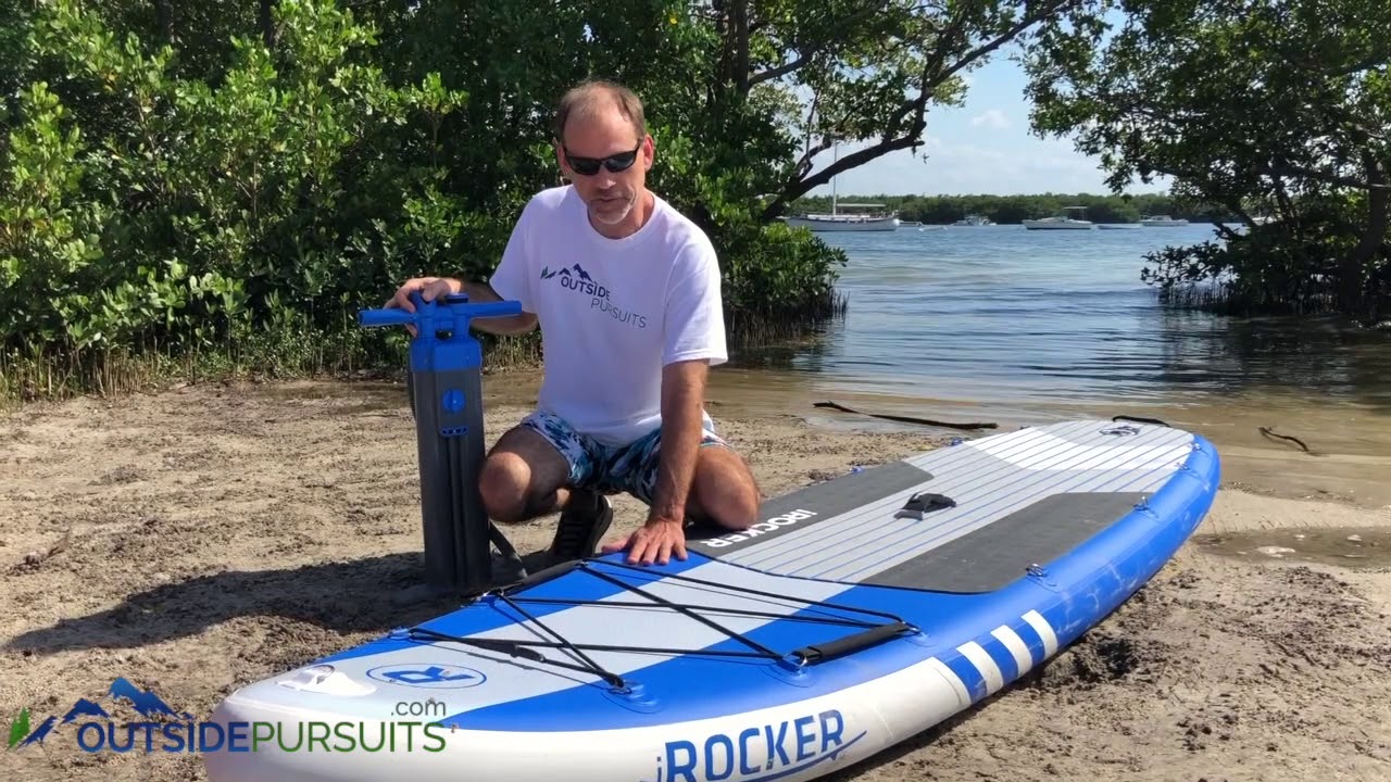 iRocker Inflatable Paddle Board - YouTube