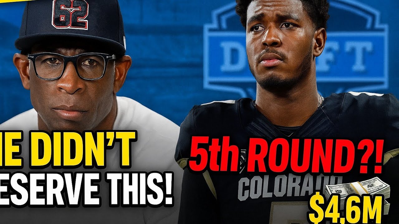 Deion Sanders Reacts to Shedeur’s SHOCKING NFL Draft Slide & $4.6M Deal ...