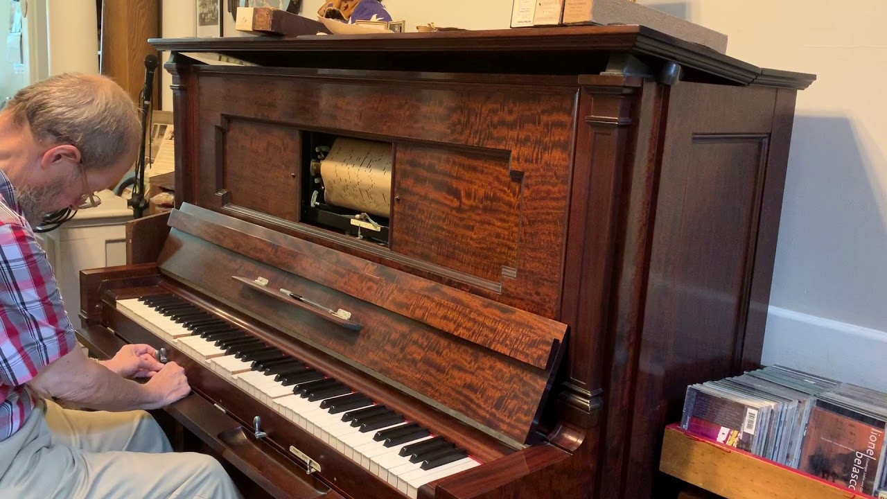 The Georgia Rag (Albert Gumble) - 65-Note US Music Co. Player Piano ...