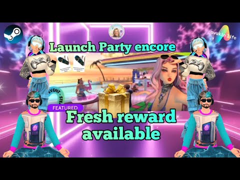 Melissajdiamonds avakin life fresh reward available at Launch Party encore 