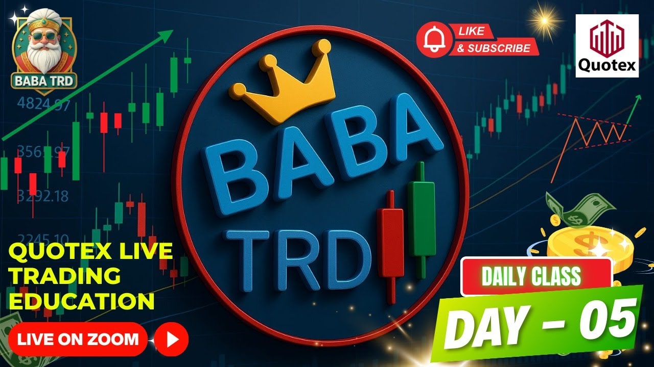 Day-5 Quotex Live Class | Ascending & Descending Market Explained - YouTube