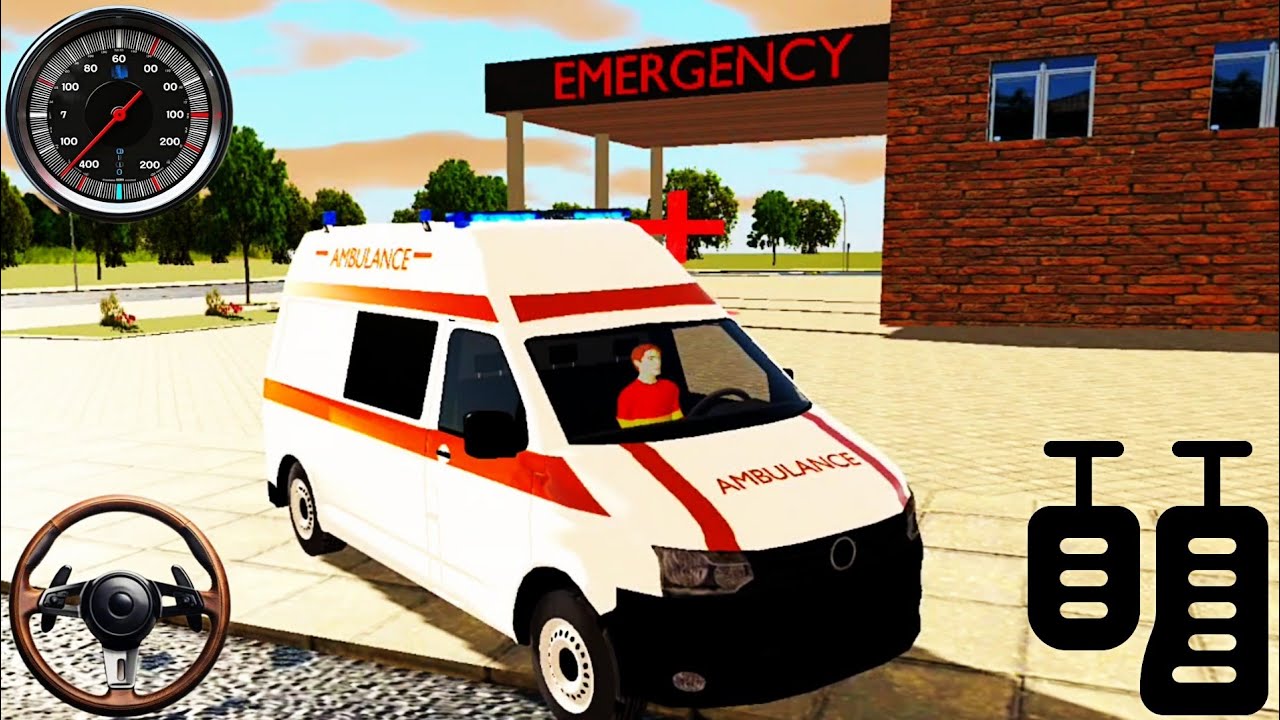 Emergency Ambulance Simulator - Ambulance Sim Game Recuse Patient Gameplay (Android/iOS) - YouTube