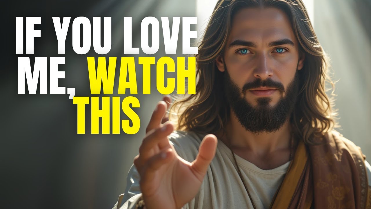 A Message from Jesus: If You Truly Love Me, Watch This Now- GOD MESSAGE ...