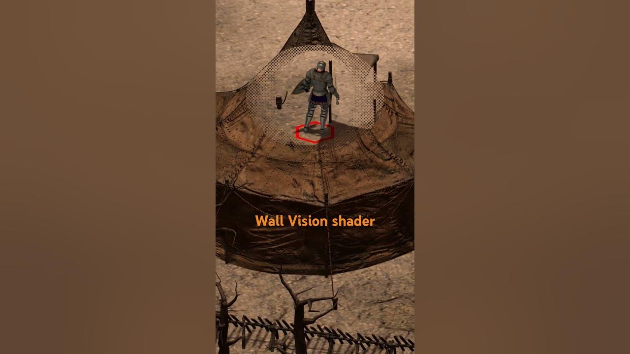 MAZE CRPG - Wall Vision shader - YouTube