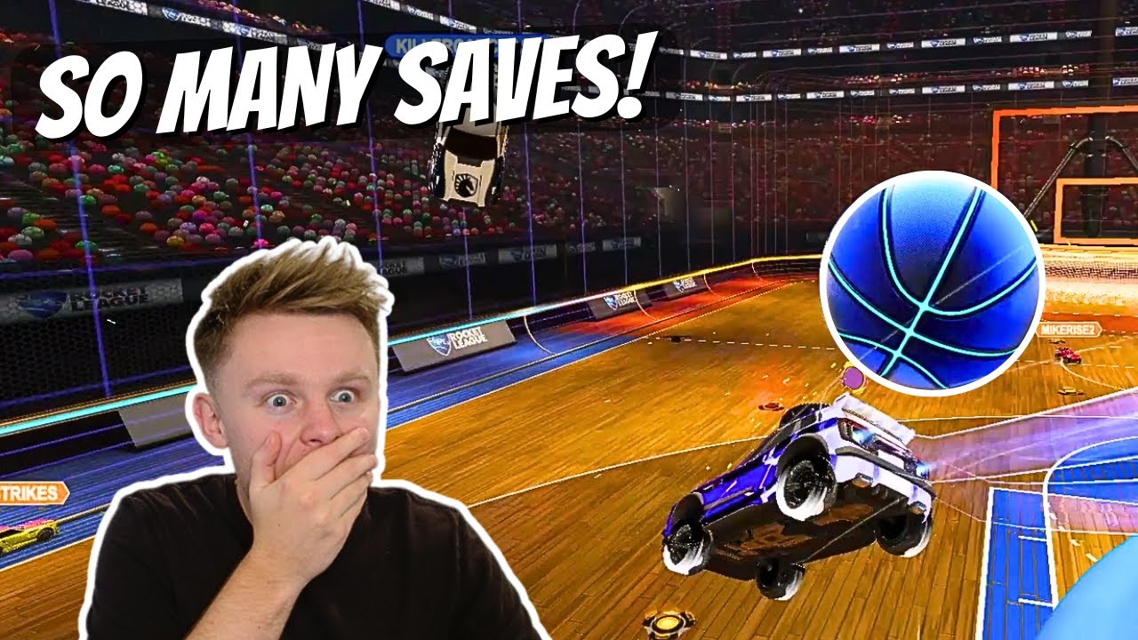 TOP TIER DEFENDING! - Rocket League Hoops - YouTube