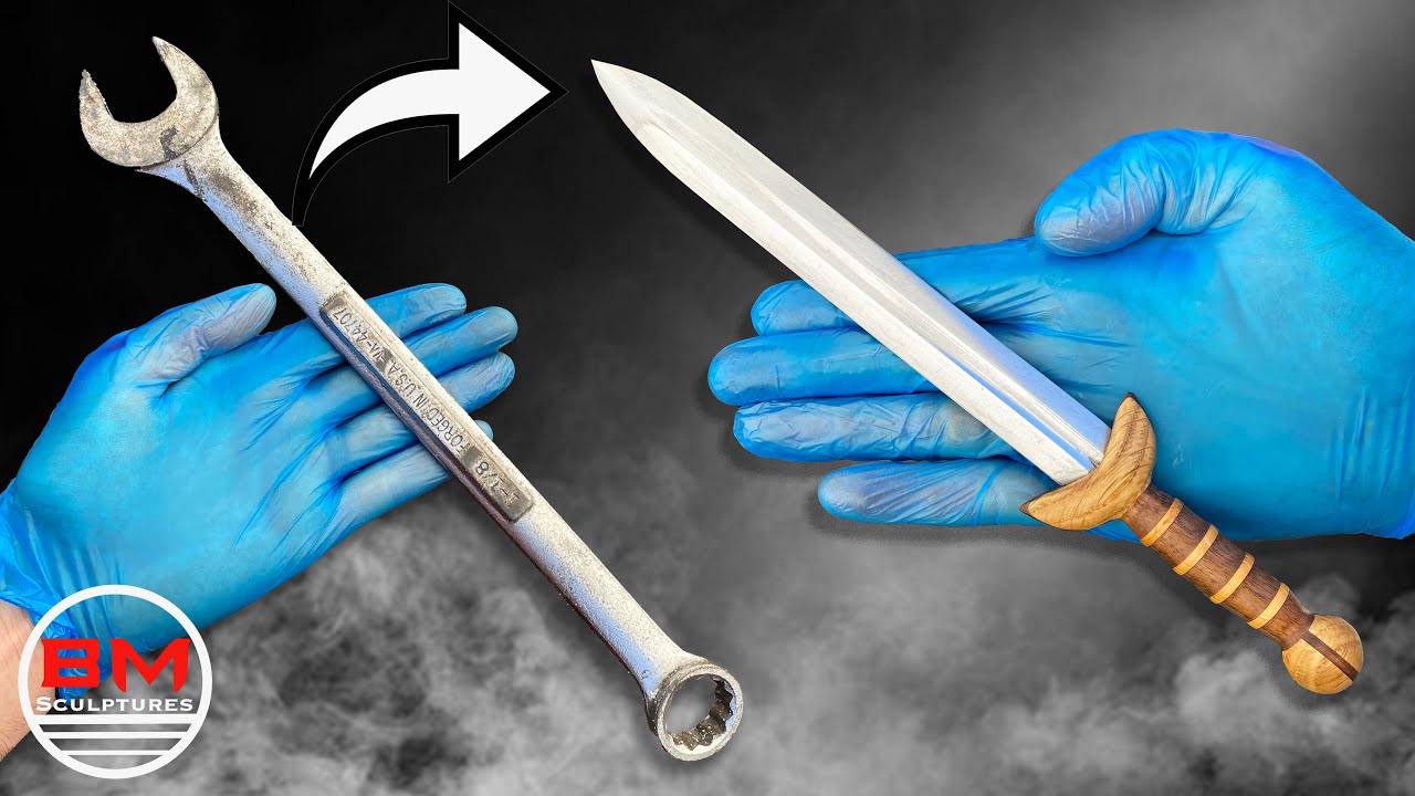 Gloved Hand Holding Sword