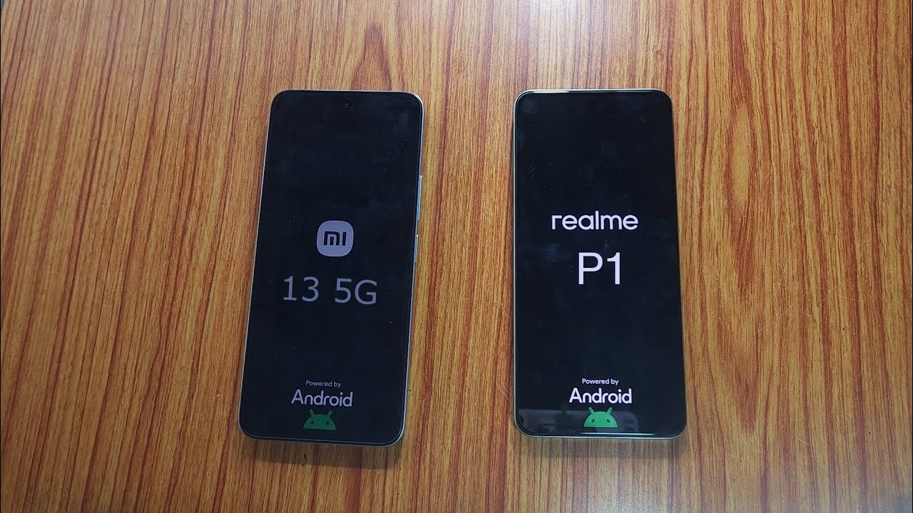 Redmi 13 5G vs Realme P1 Speed Test with Gaming AnTuTu - YouTube