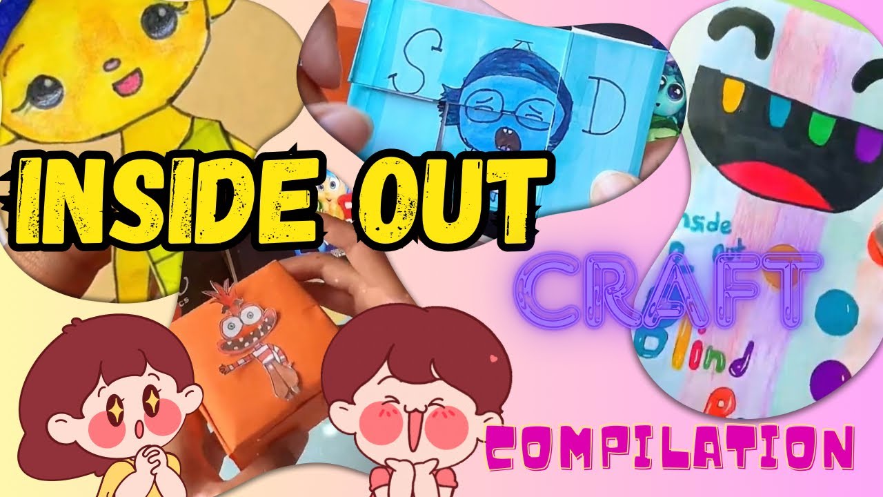 Inside out Craft Compilation!🤩🥳🥰😍|Inside out | Craft | Compilation| - YouTube