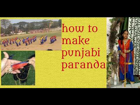 how to make paranda latkan at home / Punjabi paranda #paranda ...