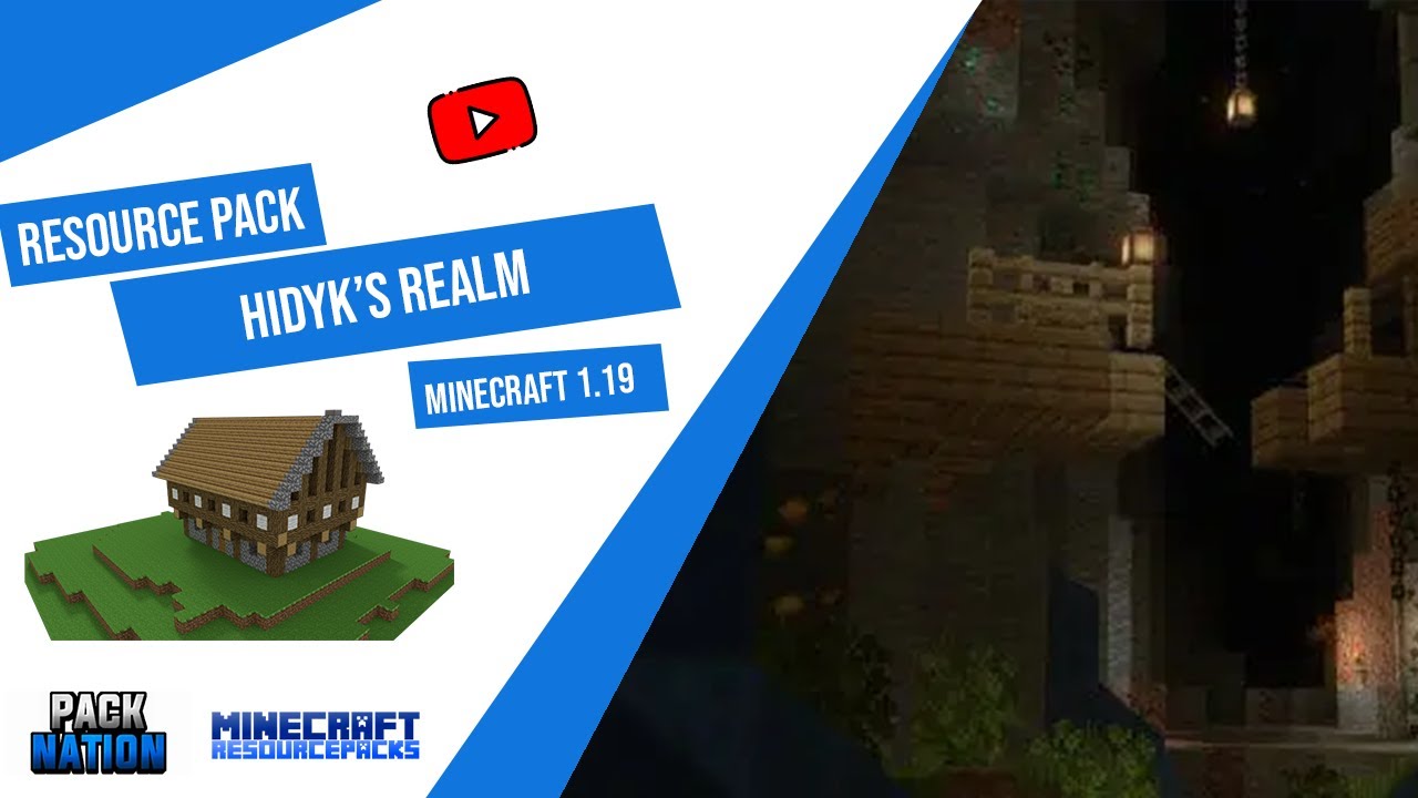 Best Full Immersion Texture Pack! HIDYK's Realm 16x 1.19 Minecraft ...