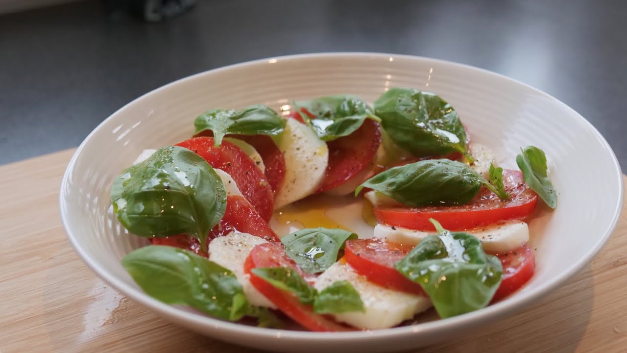 How To Make Caprese Salad - YouTube