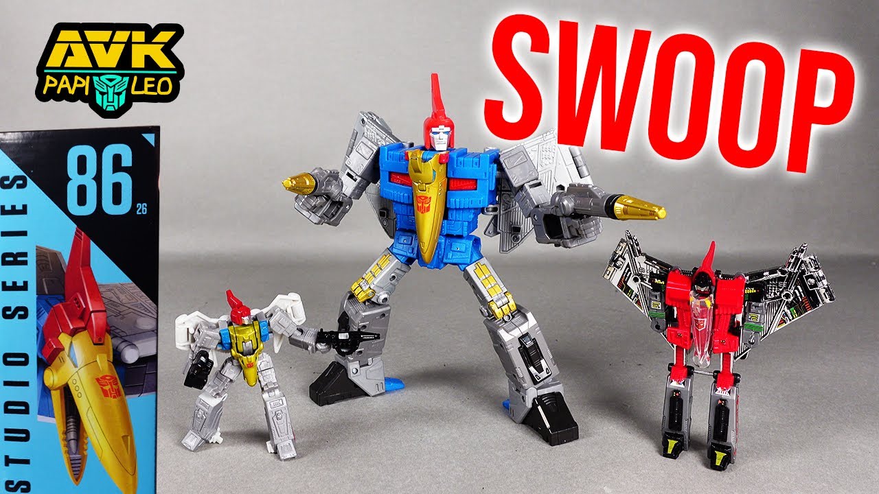 Transformers Studio Series 86 SWOOP - REPTILO con Papi & LEO - YouTube