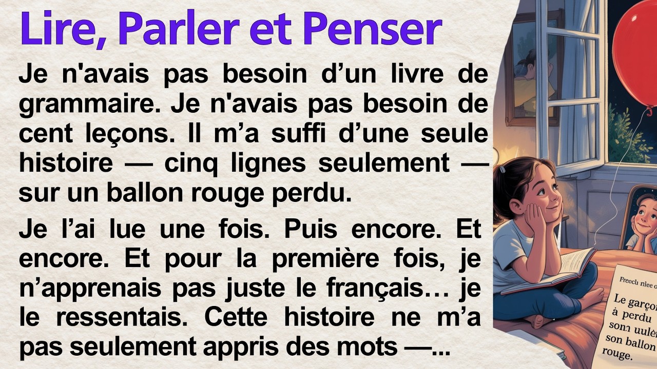 How to Learn French Through One Simple Story | Speak, Read & Think in ...