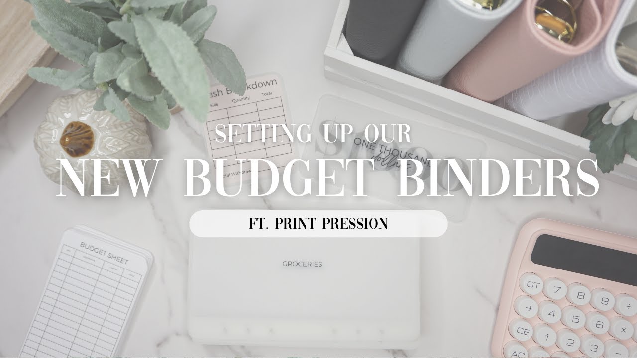 NEW Budget Binder Set Up | Cash Envelopes | Sinking Funds | Explaining ...