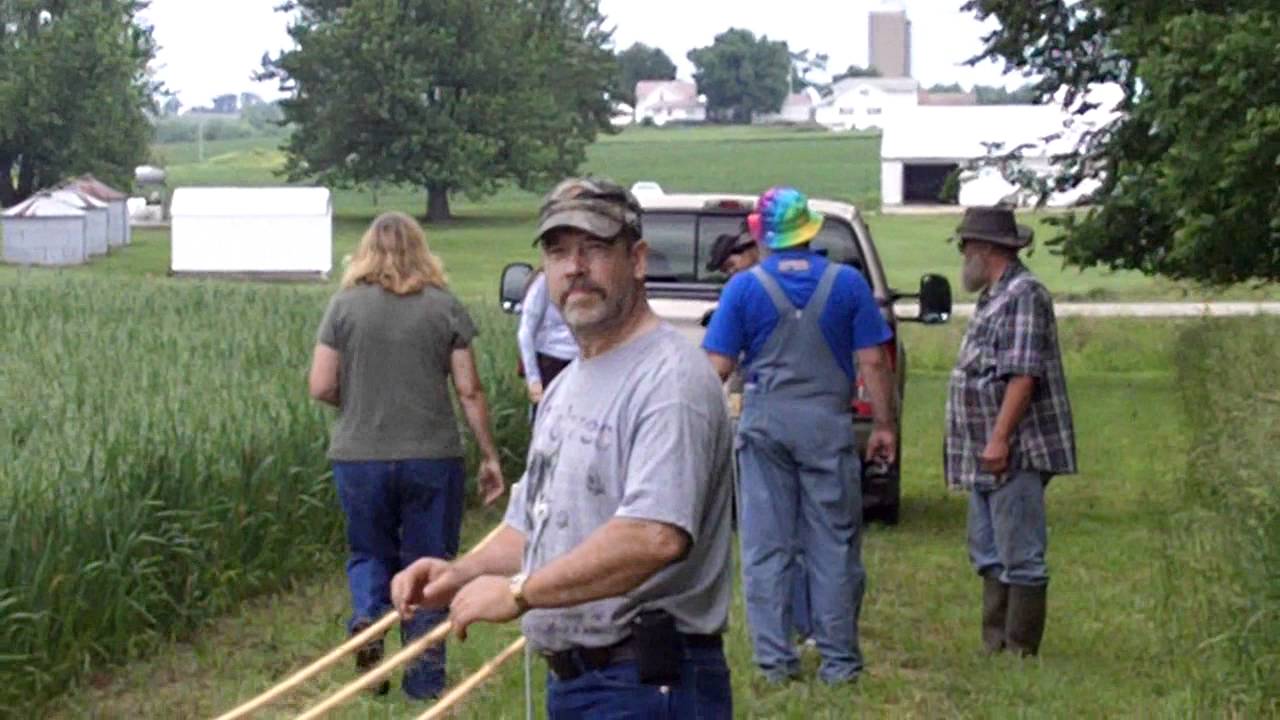 Milton's 500 foot barn rope 3 - YouTube