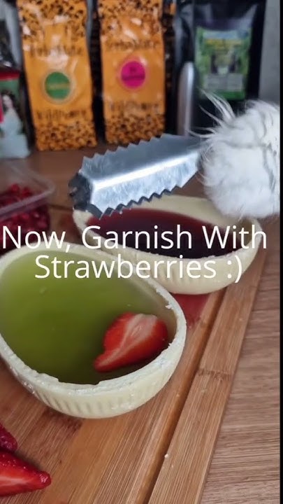 Catnip Chef Glenfiddich prepares Easter Chocolate Eggs with Jelly & Fruits @catnipchef#cat - YouTube