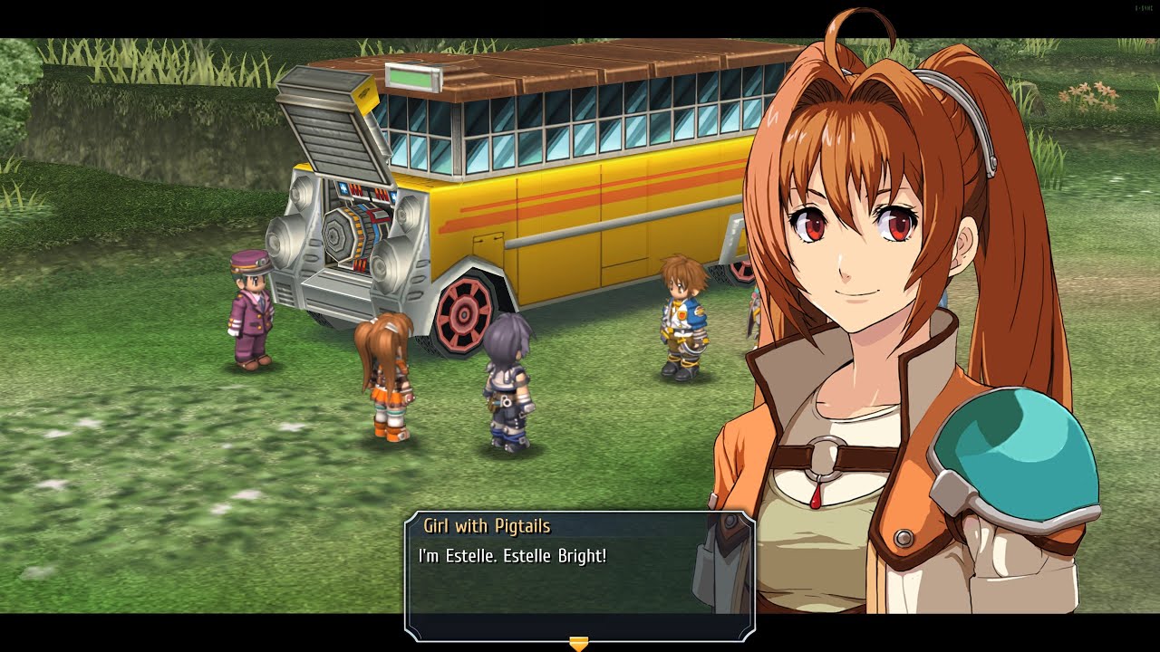 Trails From zero - PC 4K - "Estelle and Joshua show up in Crossbell" - YouTube