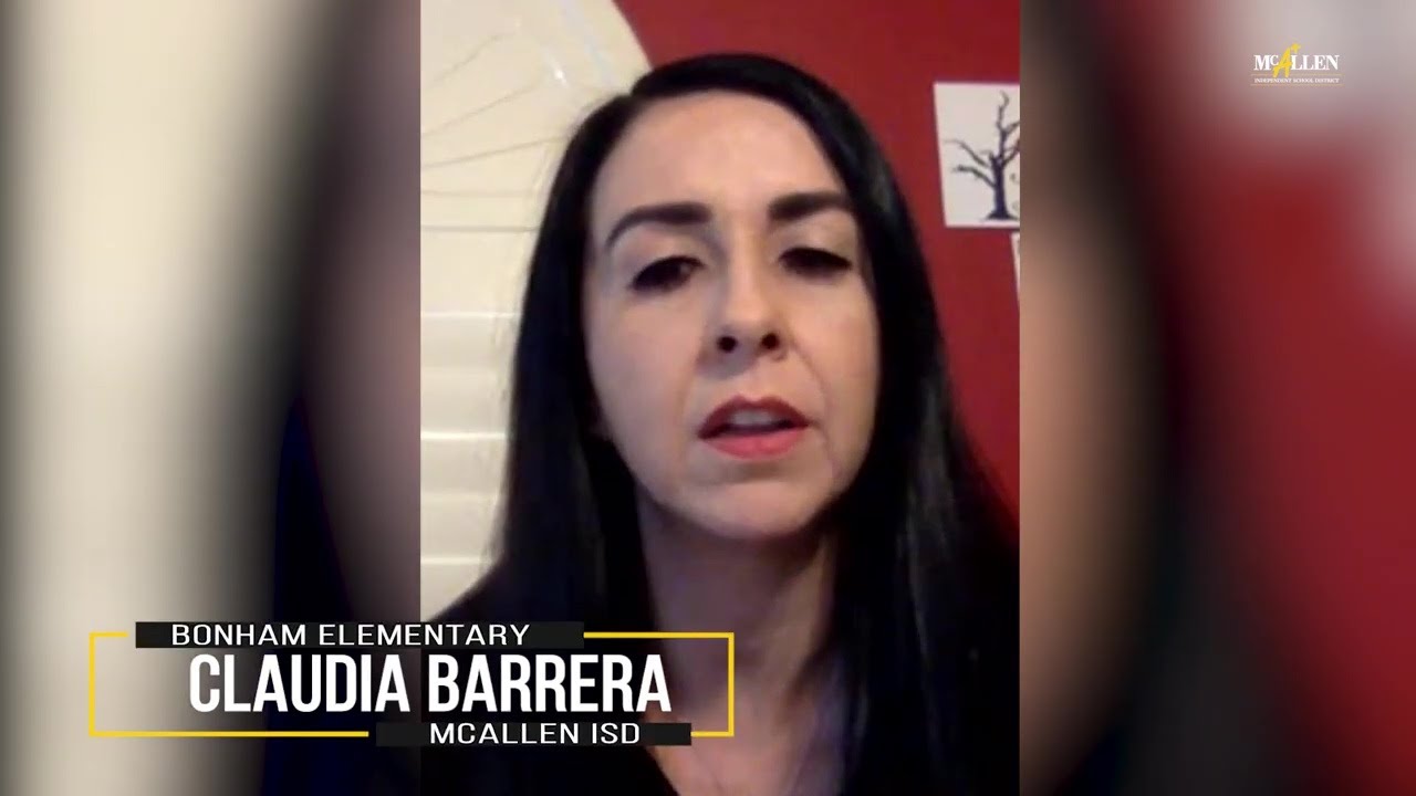 Claudia Barrera, 2020 Teacher of the Year - Bonham Elementary | McAllen ...