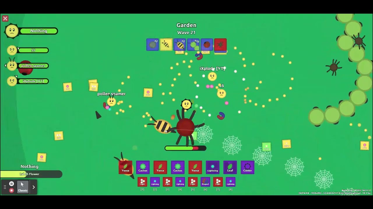 Florr.io gameplay with iX Part 4 - YouTube