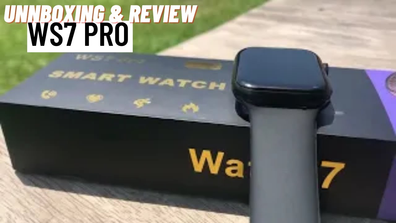 WS7 Pro Smart Watch | NFC Calling Sports Full review - YouTube