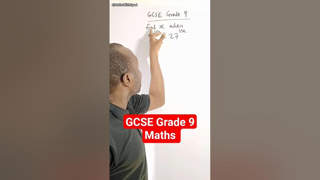 How To Solve This Gcse Grade 9 Maths Question On Indices Indices Gcse