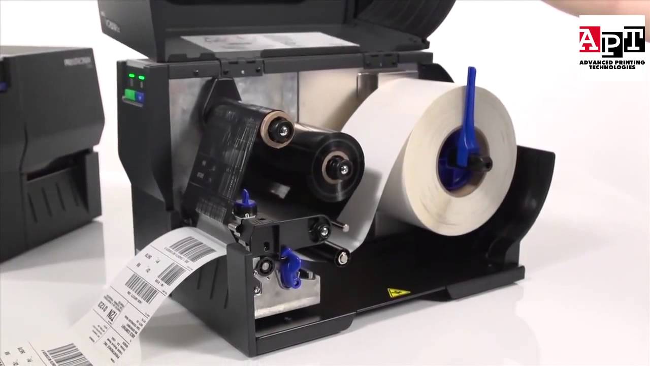 Термопринтер Printronix T2N - YouTube