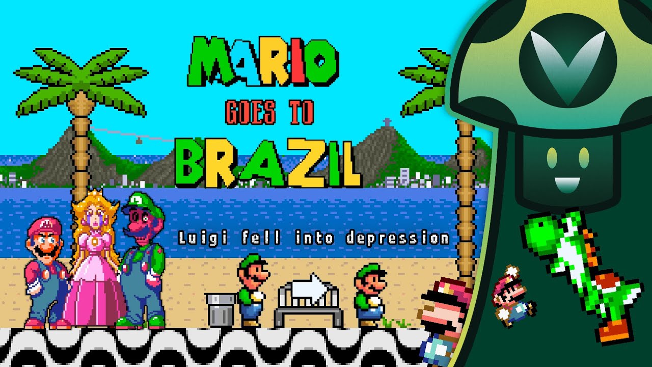 [Vinesauce] Vinny - Cursed Super Mario World Games - YouTube