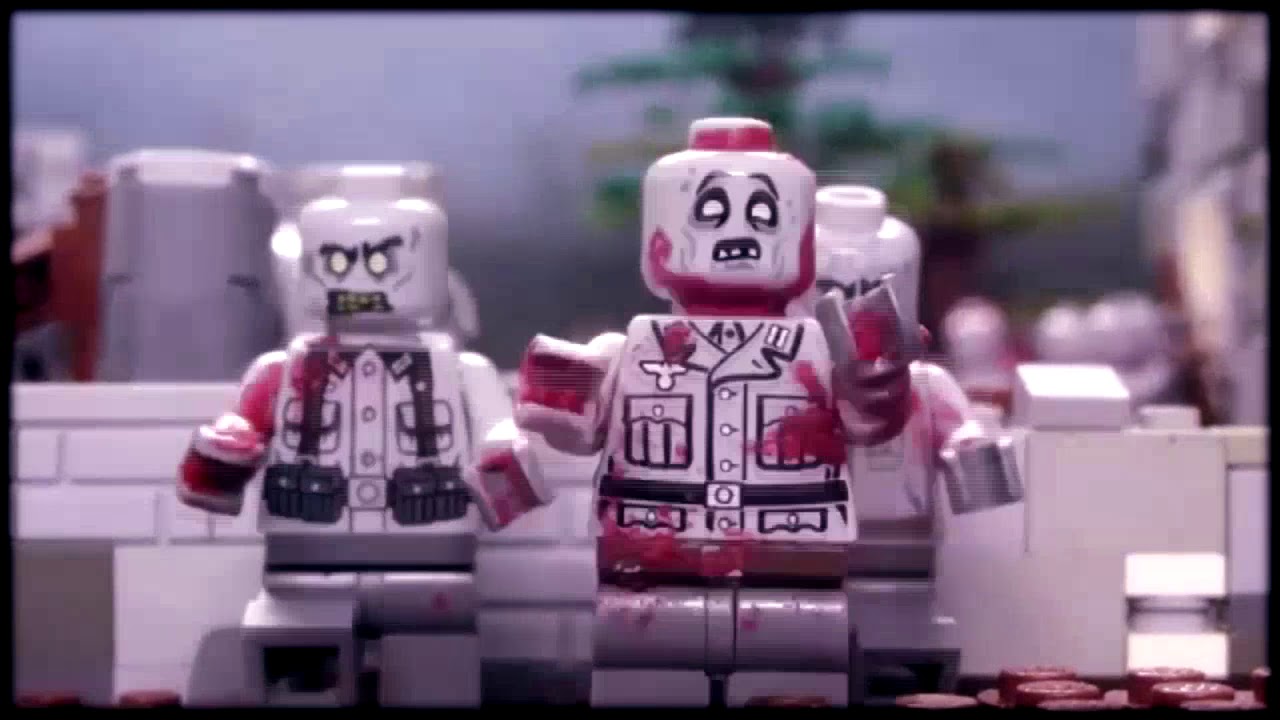 Lego WW2 Zombie Apocalypse Stop Motion - YouTube
