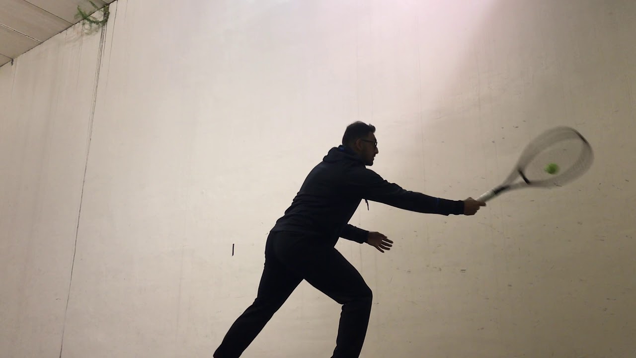 Tennis Wall Practice 12/18/2020 - YouTube