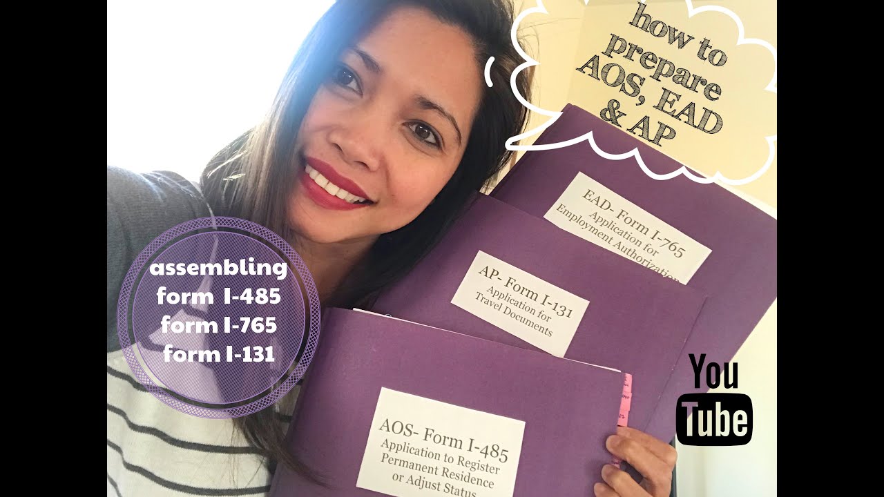 My ADJUSTMENT of Status (AOS/Green Card) process 2019 - Plus EAD & AP ...