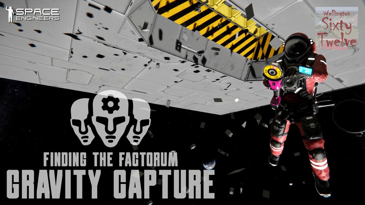 Finding the Factorum EP20 - Gravity Capture (Space Engineers) - YouTube